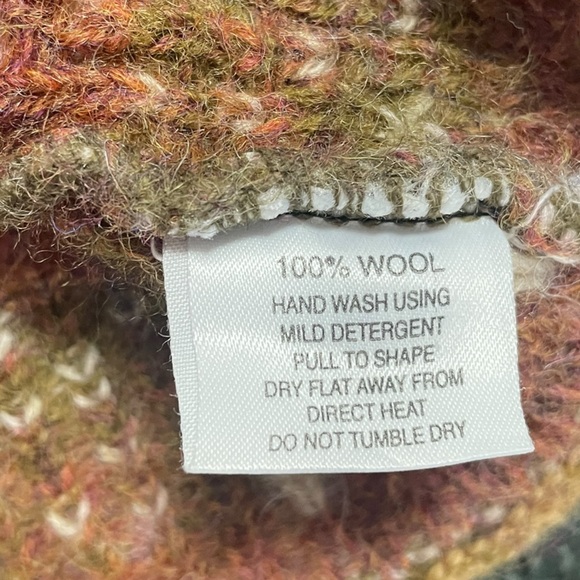 Vintage | Sweaters | Vintage English Country Fox Wool Sweater Large ...